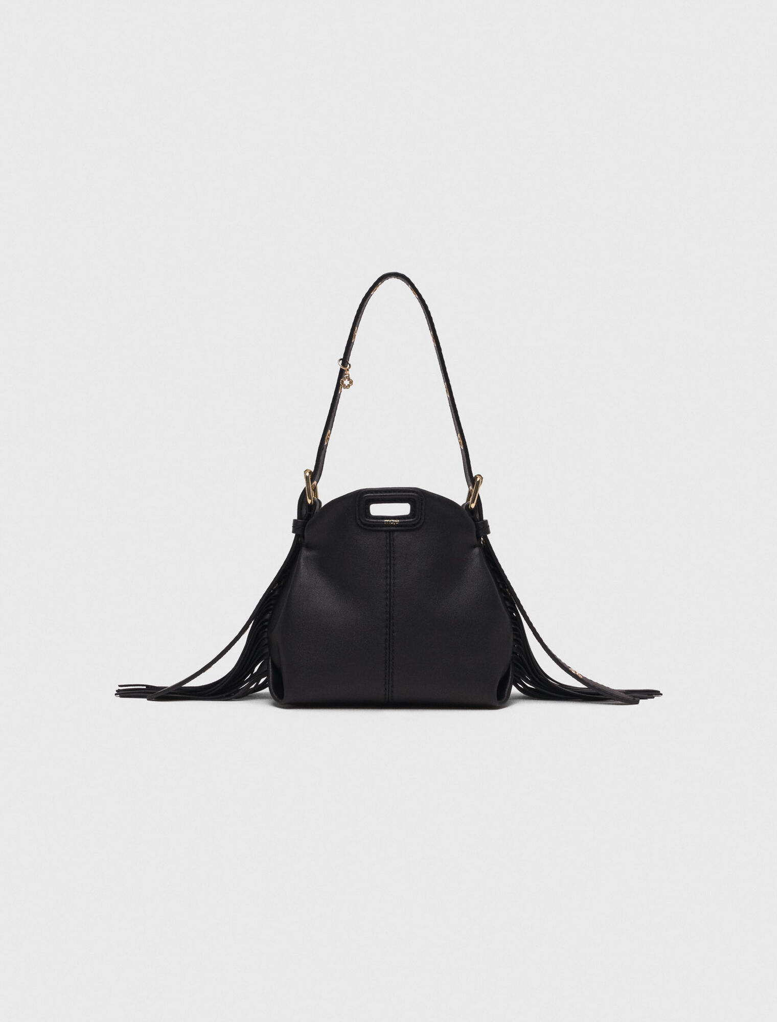 Miss M Micro Leather Bag - Maje