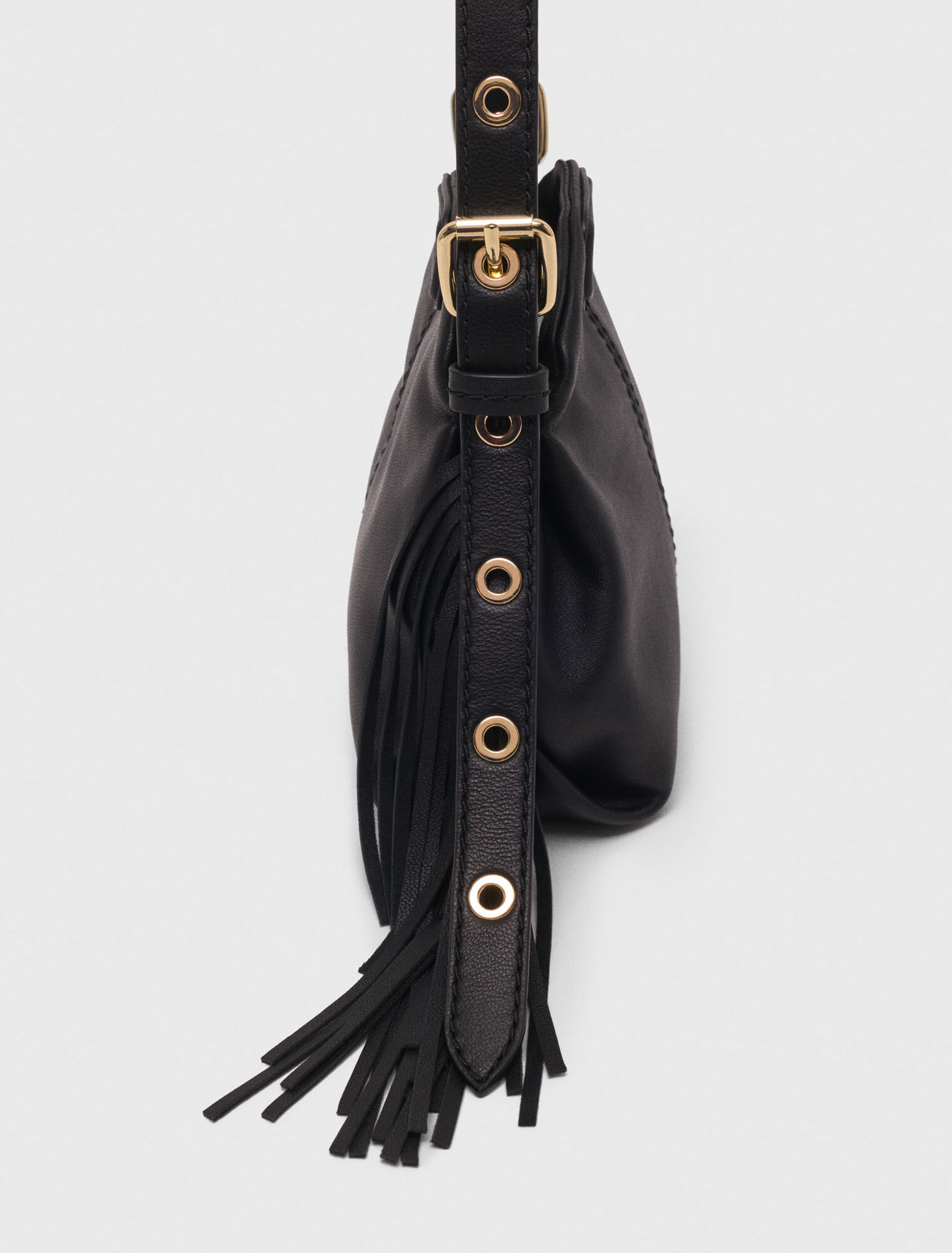 Miss M Micro Leather Bag - Maje