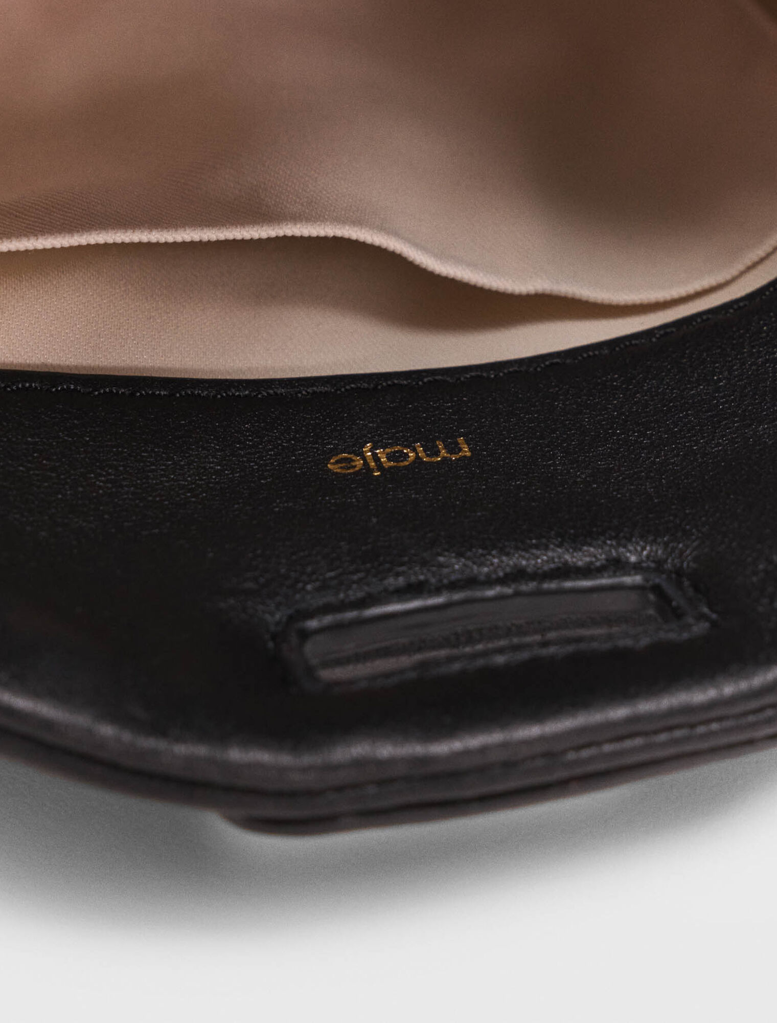Miss M Micro Leather Bag - Maje